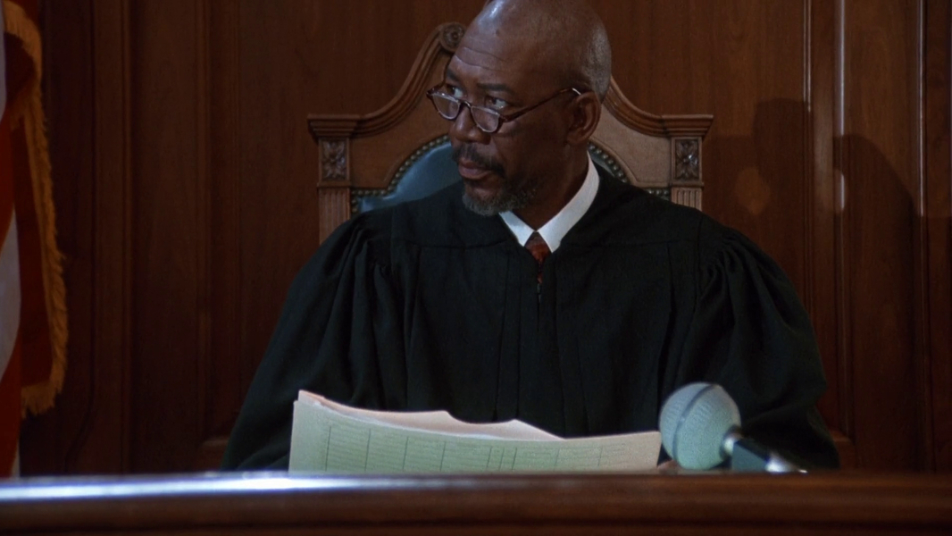 Morgan Freeman as Judge Leonard White